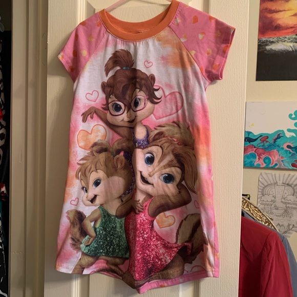 20th century fox enterprises | Pajamas | The Chipettes Nightgown | Poshmark